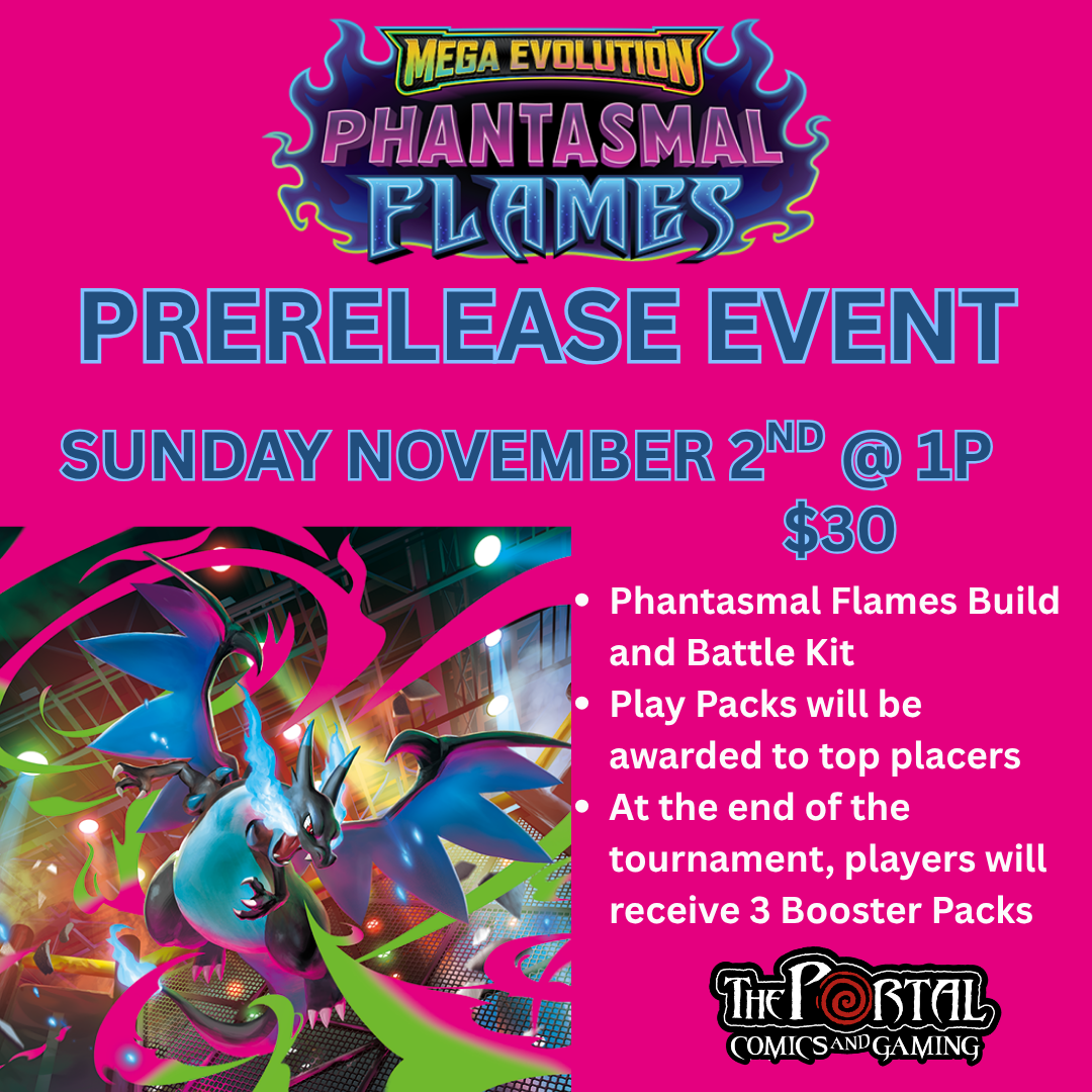 Pokemon TCG: Phantasmal Flames Prerelease Event (Sun Nov 2) – The ...