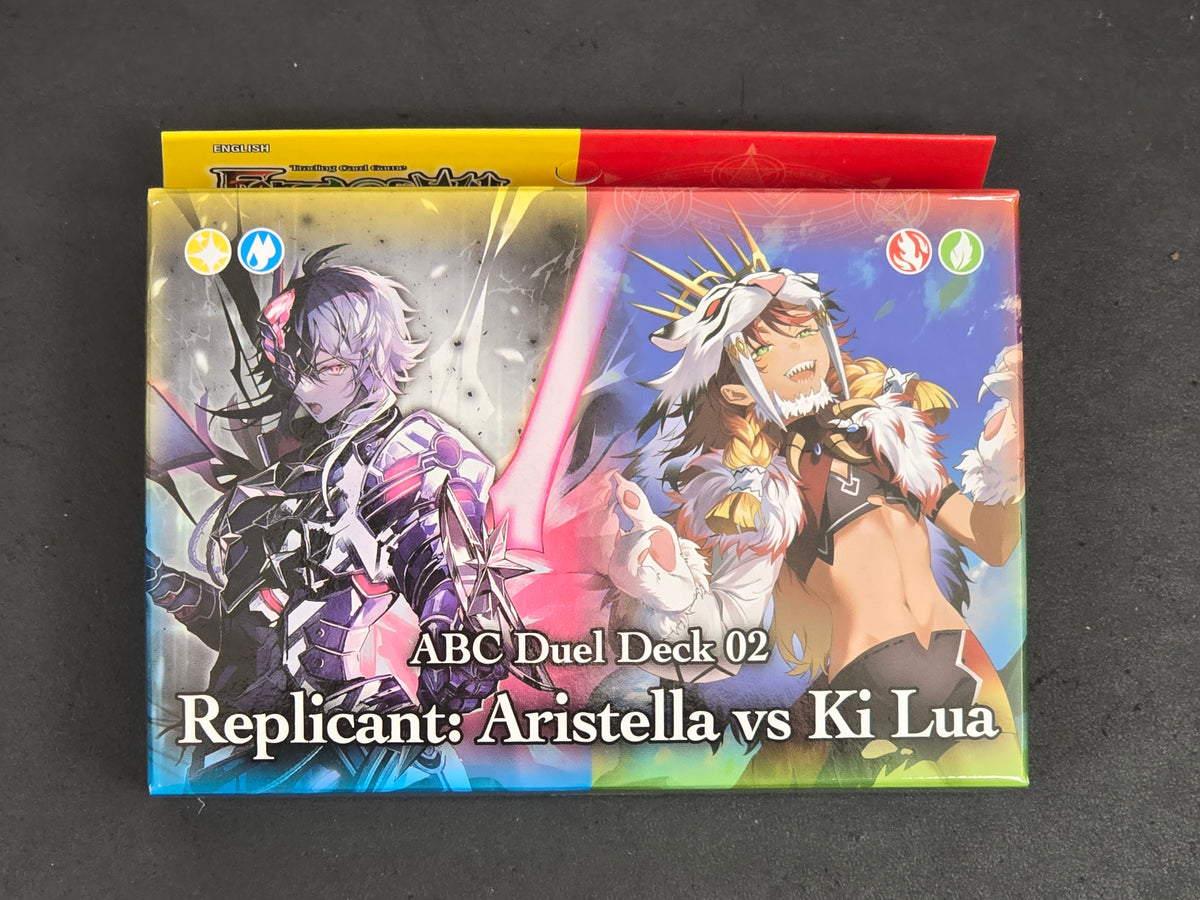 Force of Will: ABC Duel Deck 02 - Replicant: Aristella vs Ki Lua – The Portal Comics and Gaming