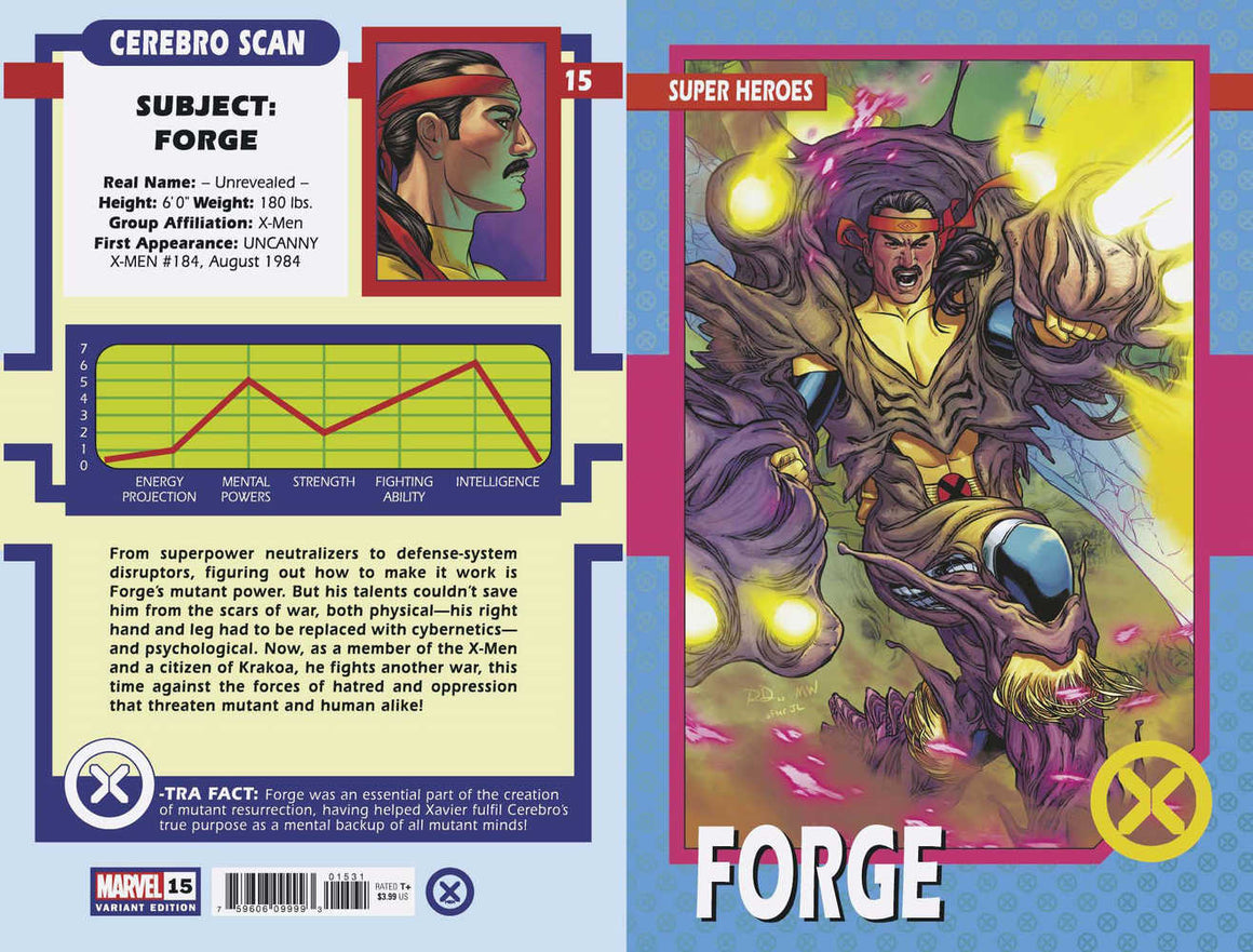 X-Men #15 Dauterman Trading Card Variant – The Portal Comics and Gaming