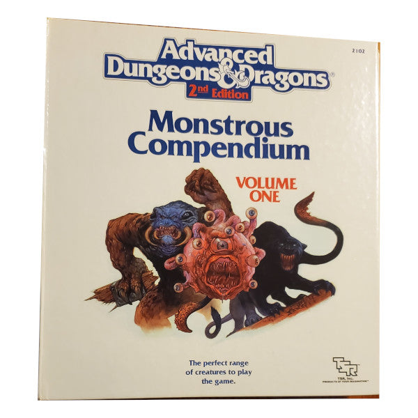 AD&D 2nd Edition: Monstrous Compendium - Volume One (Complete) TSR2102 ...