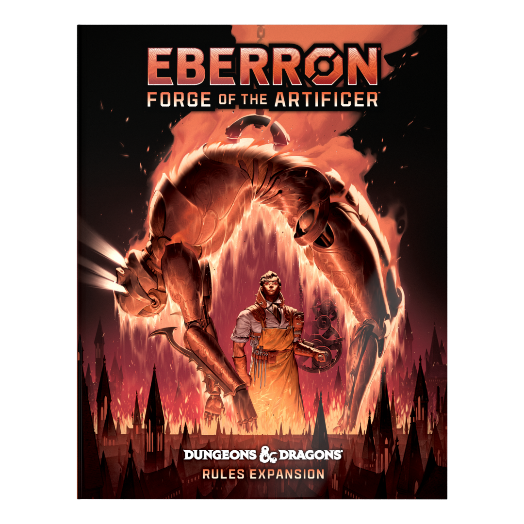 Dungeons & Dragons: Eberron - Forge of the Artificer Alternate-Art Cov ...