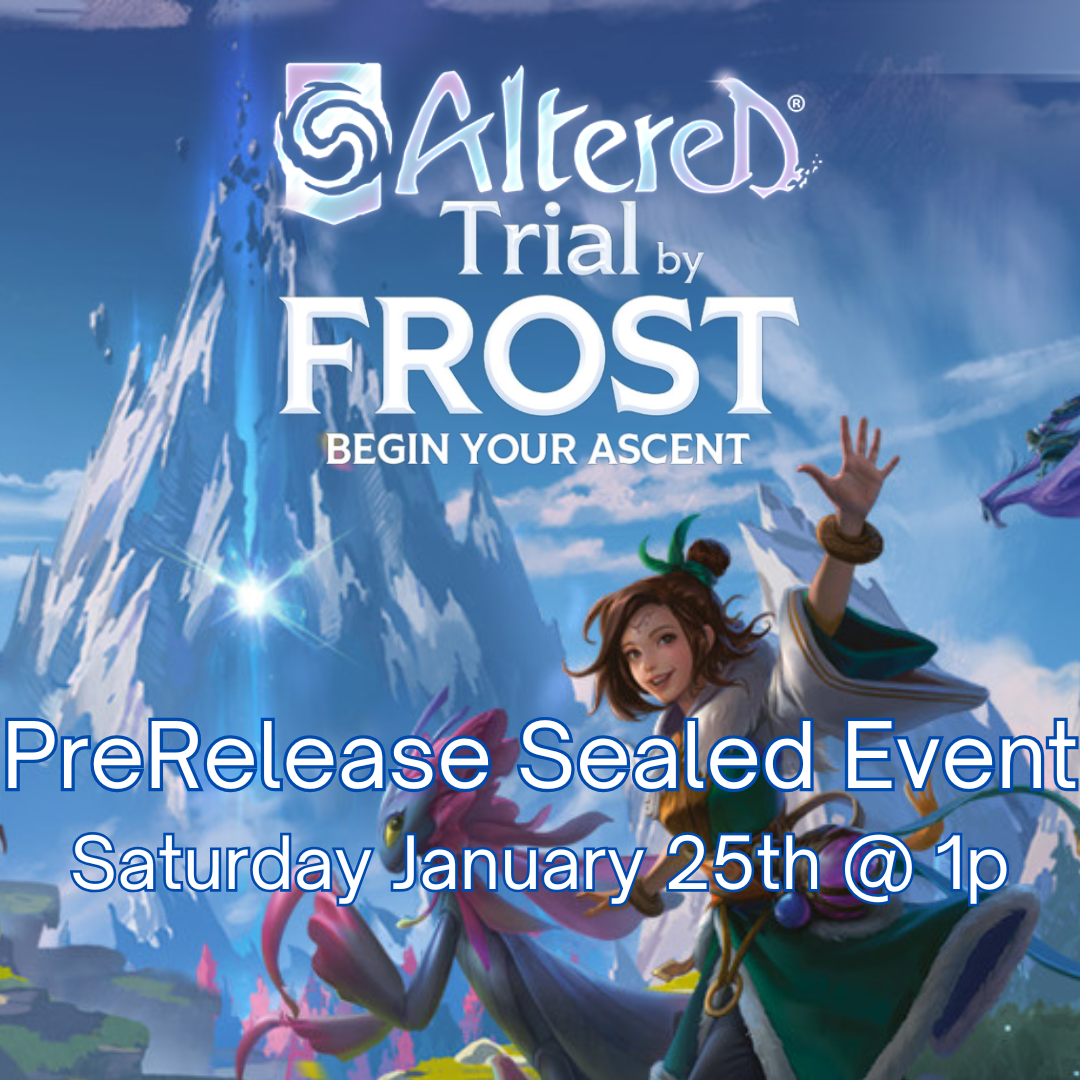 Altered TCG: Trial by Frost Sealed Prerelease Event (Sat Jan 25, 2025 ...