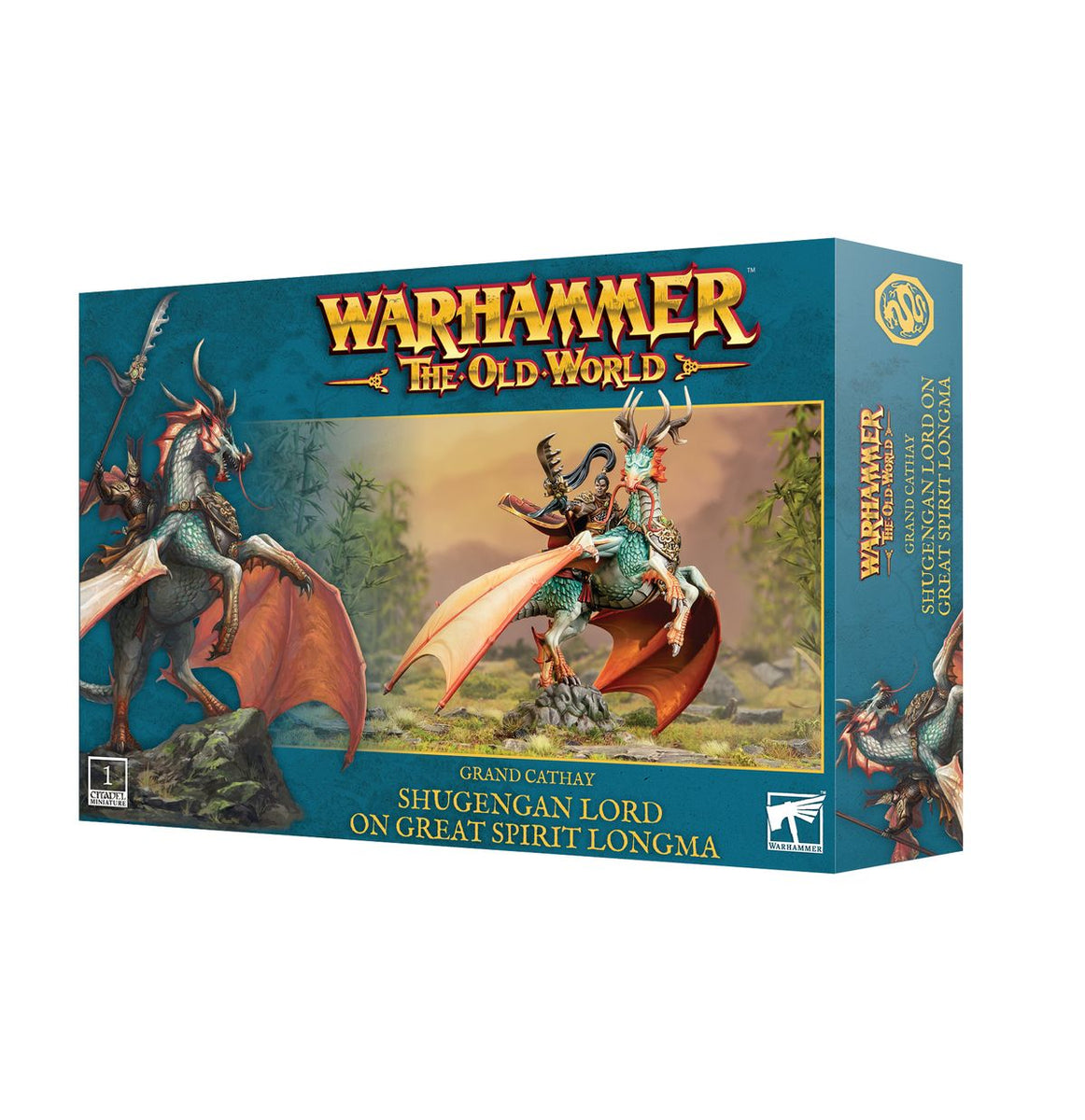 Warhammer The Old World - Grand Cathay: Shugengan Lord on Great Spirit ...