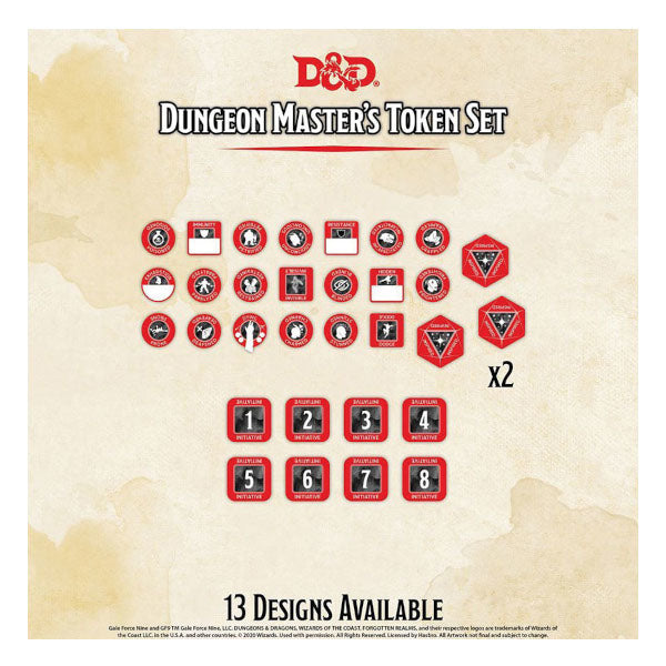 Dungeons & Dragons 5E: Token Set - Dungeon Master – The Portal Comics ...