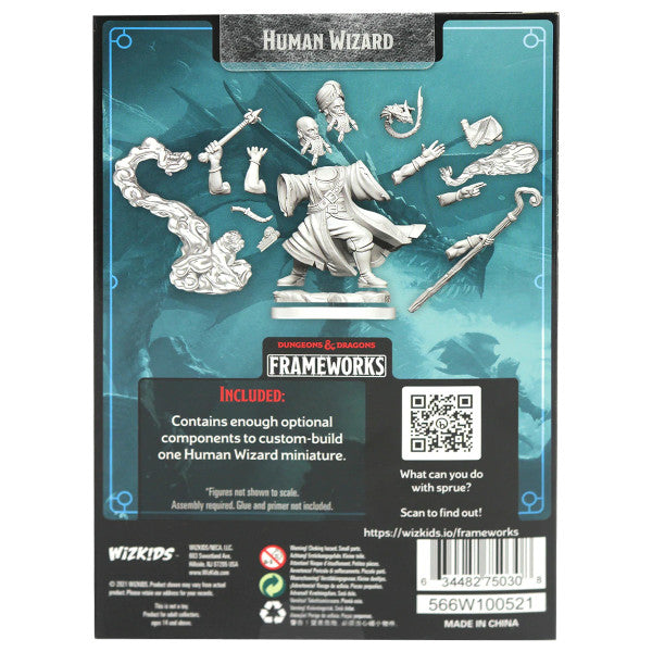 Dungeons & Dragons Frameworks: Human Wizard Male (Wave 1) – The Portal ...