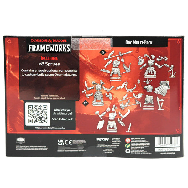 Dungeons & Dragons Frameworks: Orcs (Wave 1) – The Portal Comics and Gaming