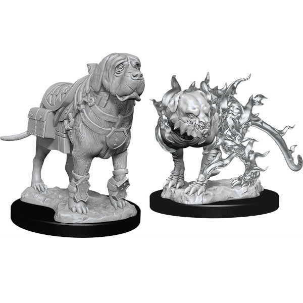 D&D Nolzur's Marvelous Miniatures: Mastiff & Shadow Mastiff (Wave 11 ...