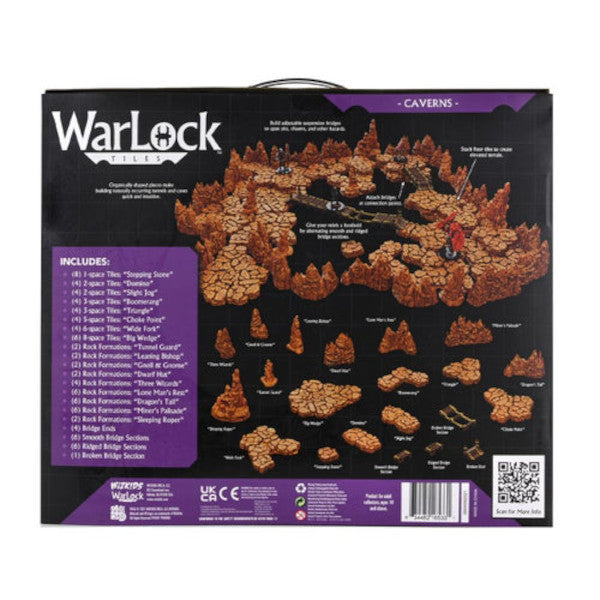 WarLock Tiles: Base Set - Caverns – The Portal Comics and Gaming